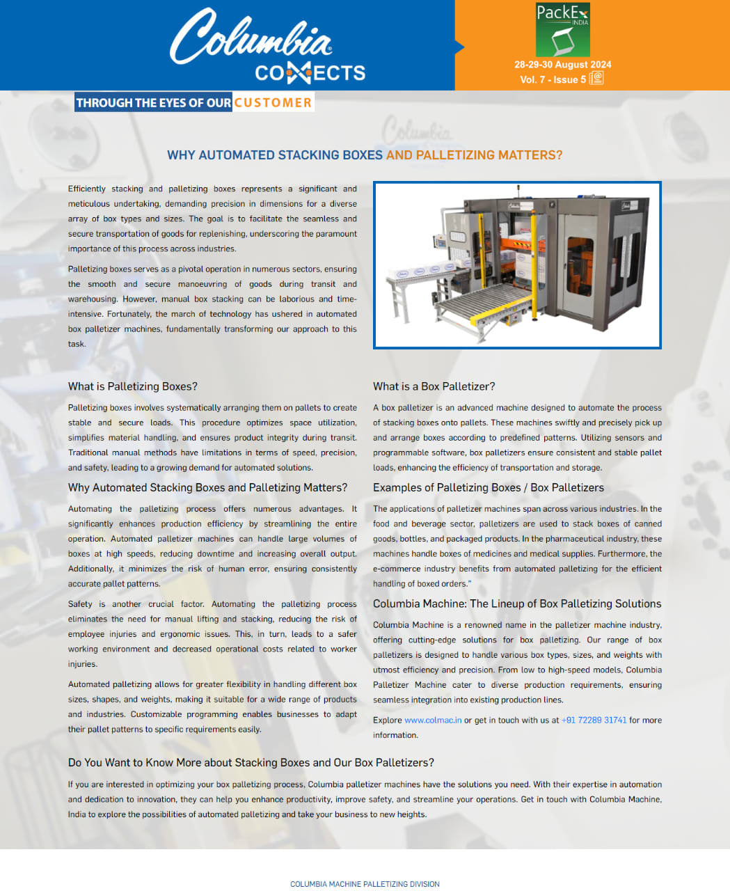 Columbia Connect | Concrete Block Making Machine Manufacturer and ...